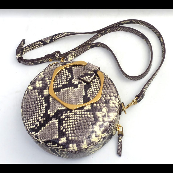 THACKER | Bags | Thacker Convertible Leather Circle Crossbody Bag Leigh ...